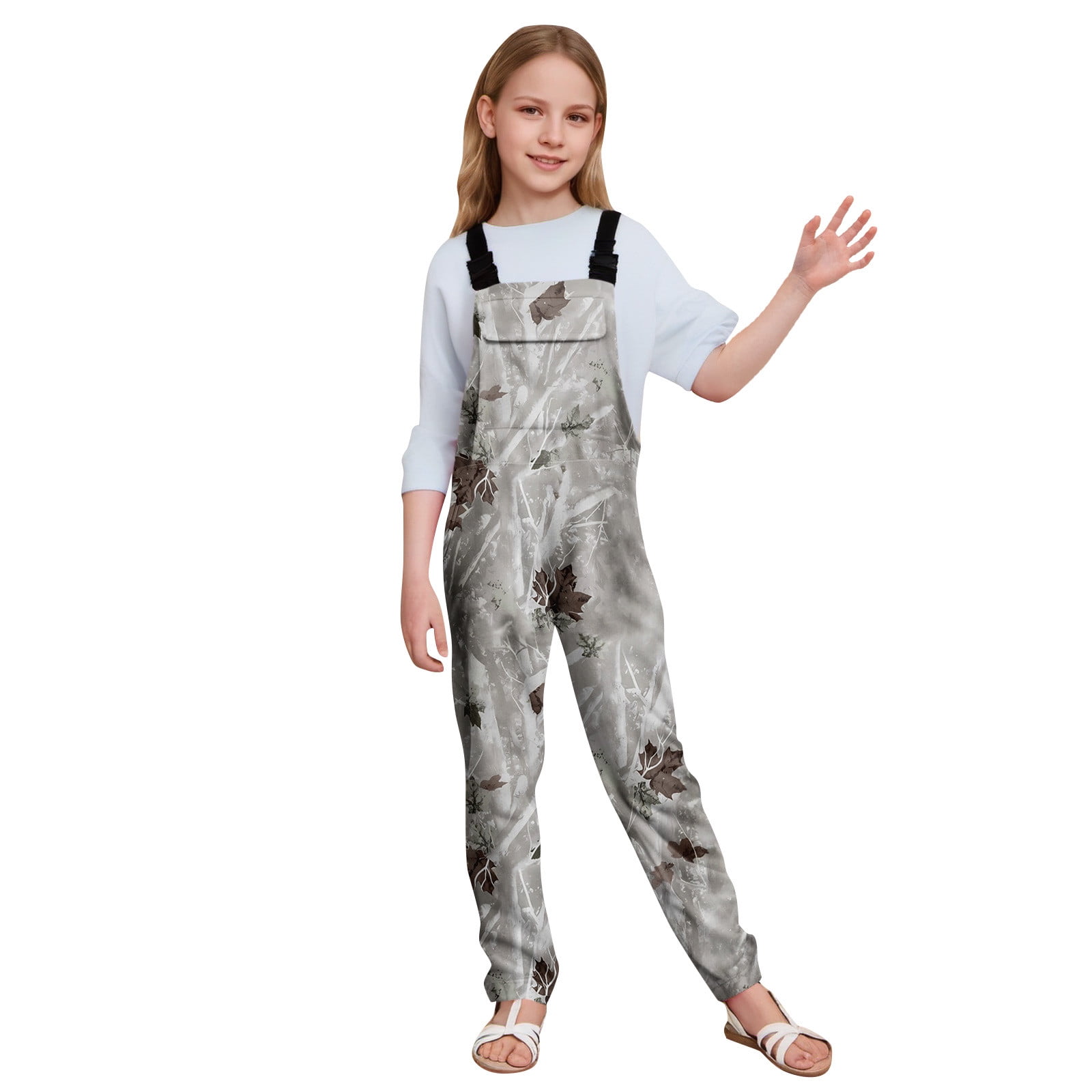 GIPQJK Girls and Boys Winter Fashion Fleece Overalls Sherpa Casual ...
