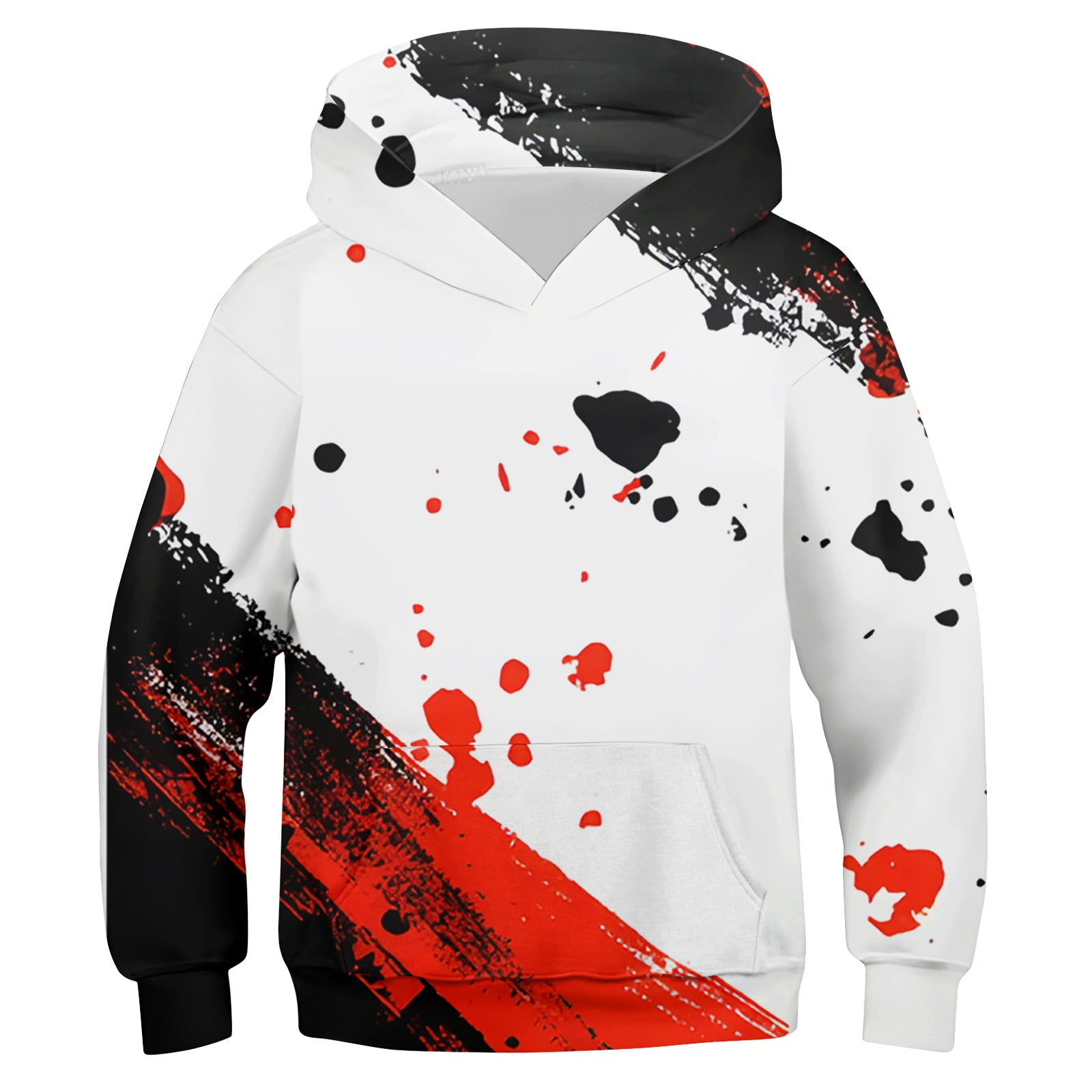 GIPQJK Graphic Hoodies for Boy Cool 3D Print Hooded Sweatshirts Bright ...