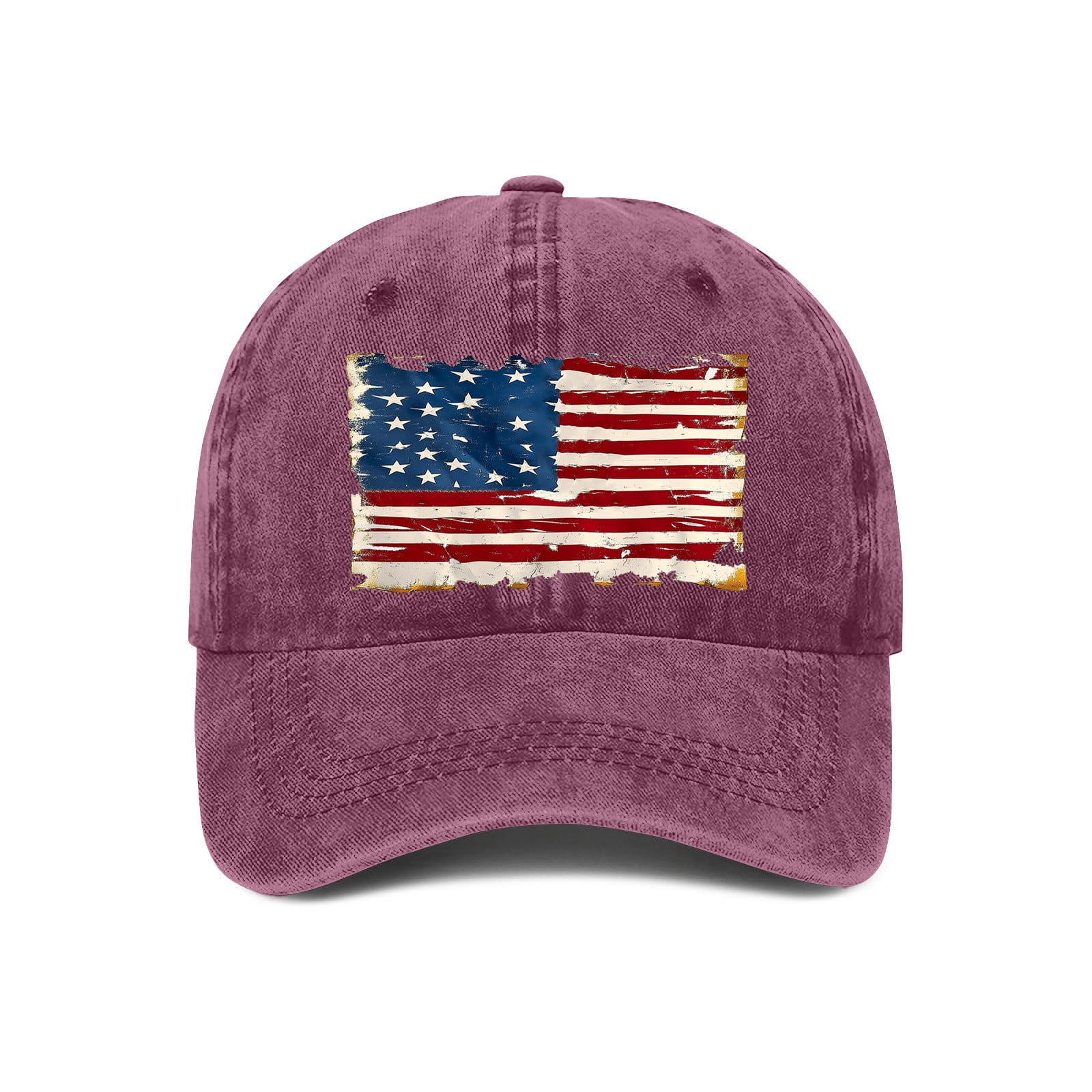GIPQJK Men Women Patriotic Baseball Cap American Flag Adjustable Low ...