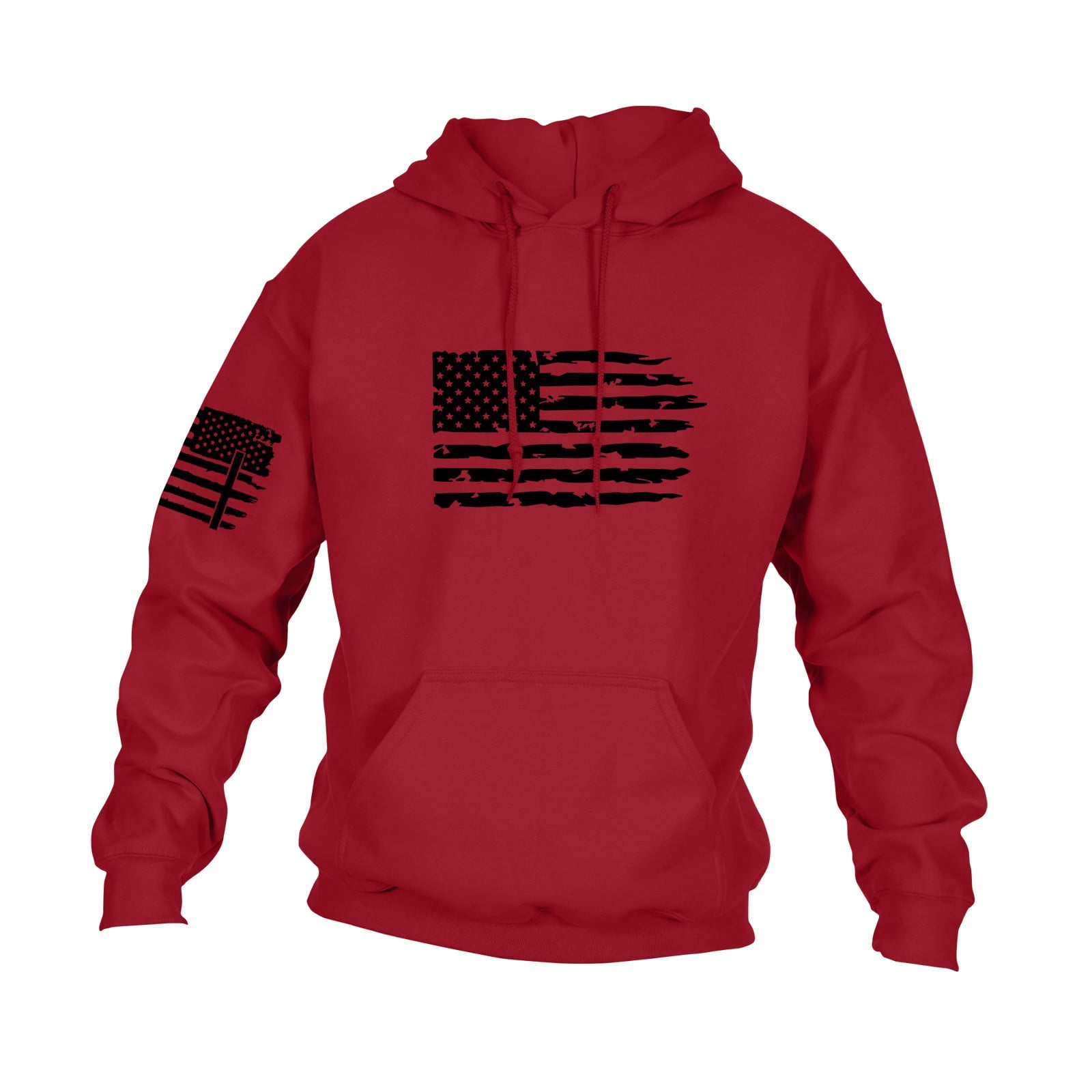 GIPQJK Men's Graphic Hoodies American Flag Print Hooded Sweatshirts ...
