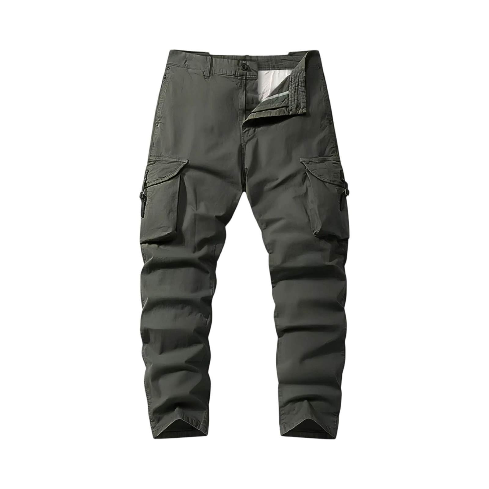 GIPQJK Men's Lightweight Hiking Pants Relaxed Fit Stretch Work Cargo ...