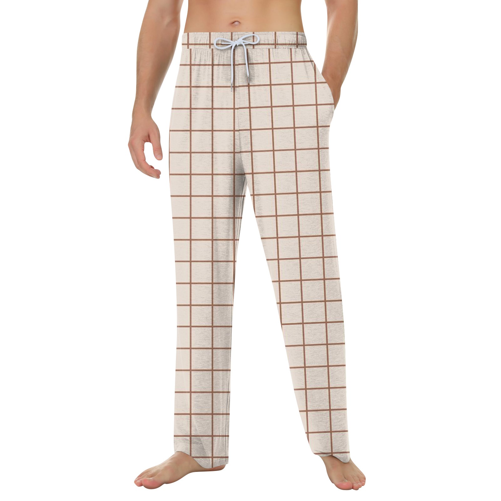 GIPQJK Men's Plaid Pajama Pants Buffalo Plaid Comfy Lounge Pj Pants ...