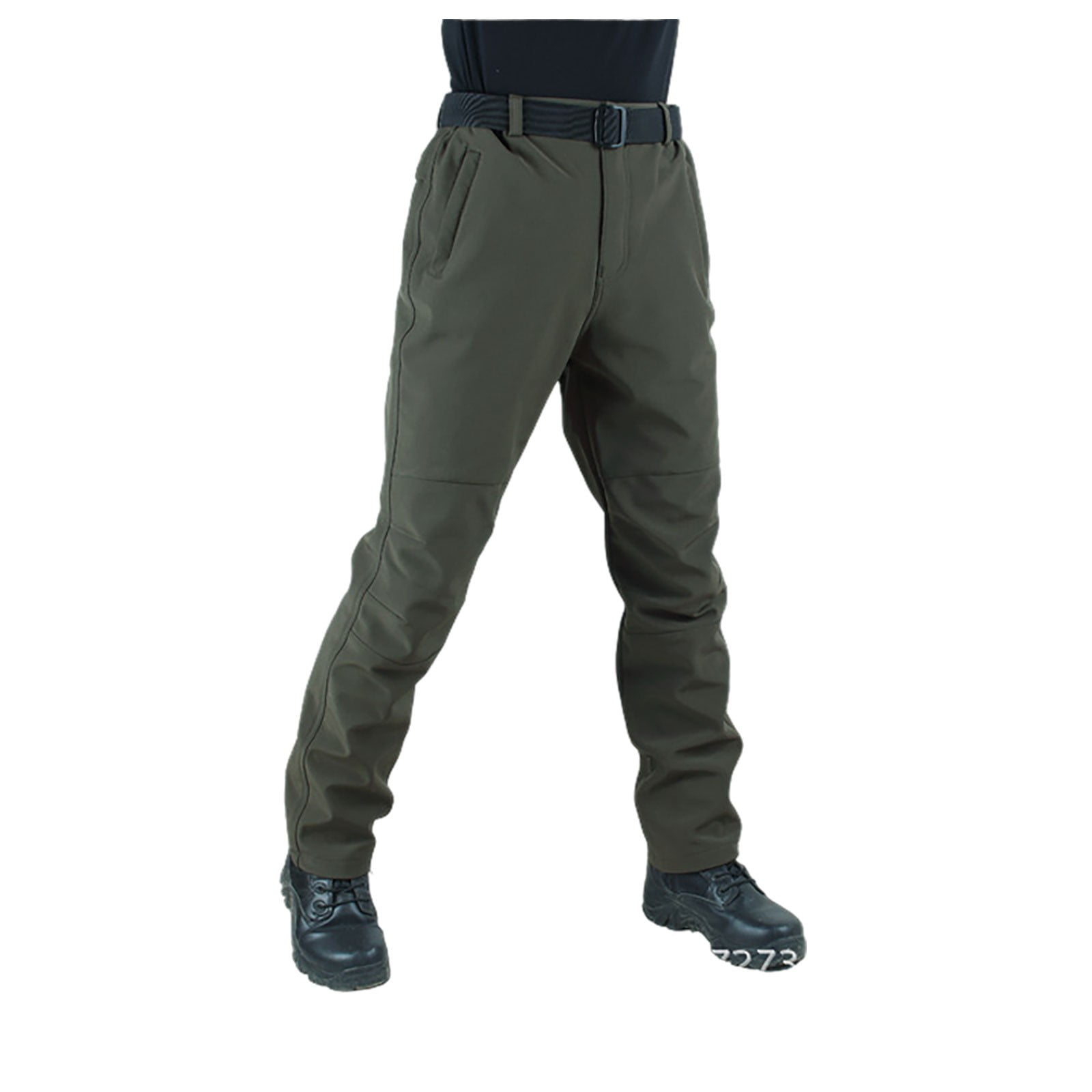 GIPQJK Men's Stretch Tactical Pants Lightweight Elastic Waist Cargo ...