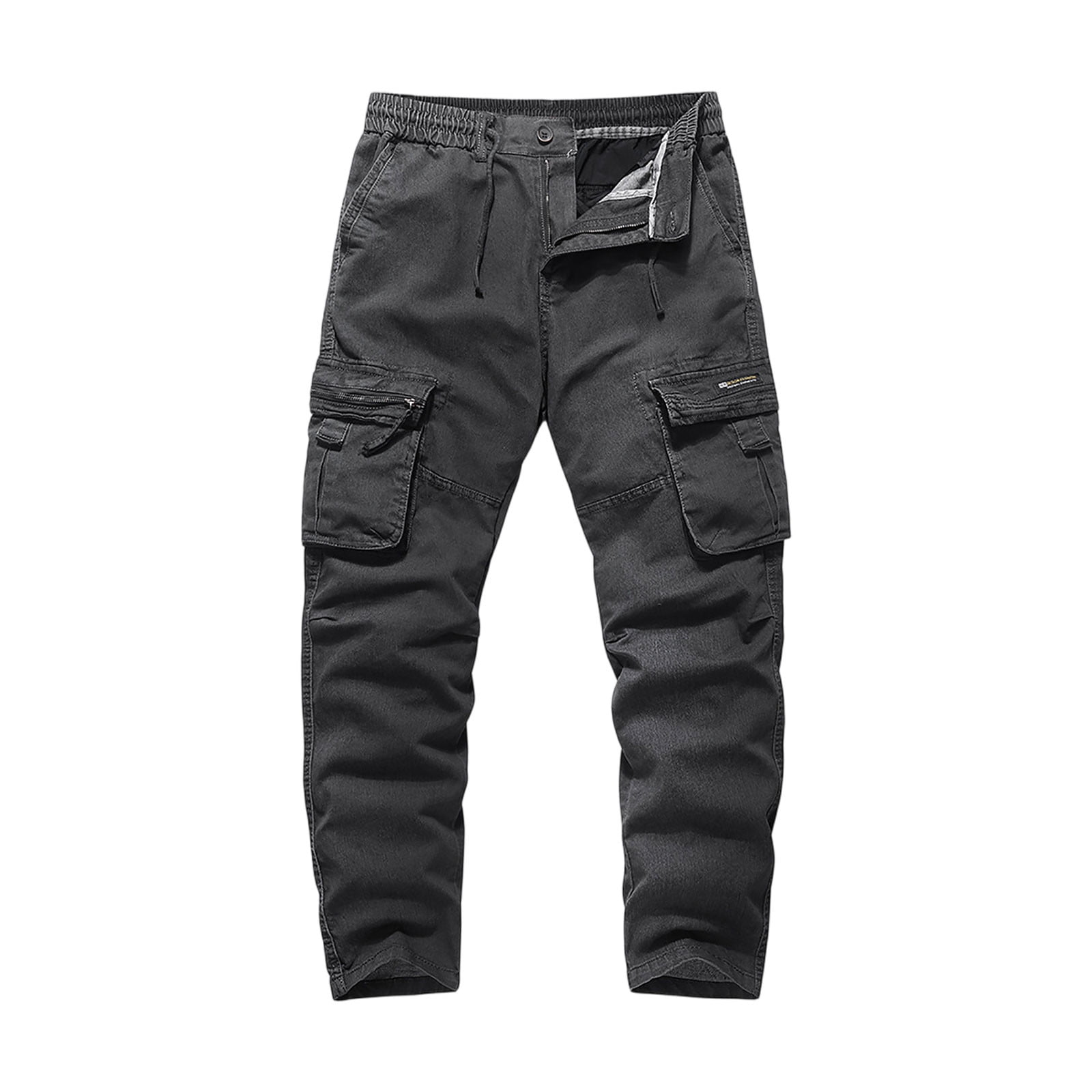 GIPQJK Work Pants for Men Lightweight Cargo Pants Relaxed Fit Stretch ...