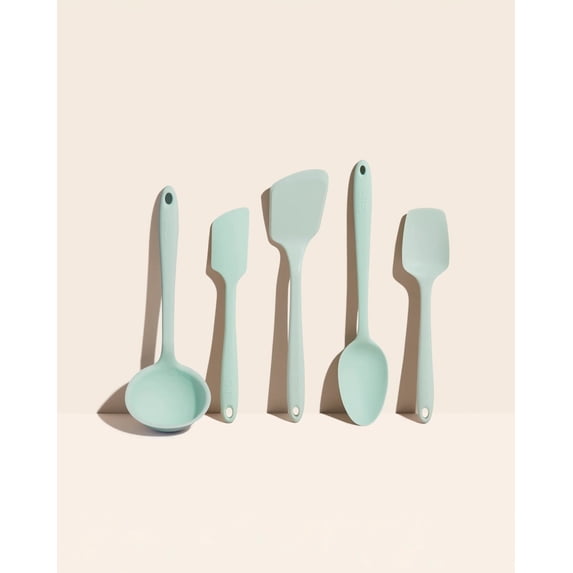 GIR Get It Right 5-Piece Silicone Kitchen Utensil Set, Ladle, Spatula ...