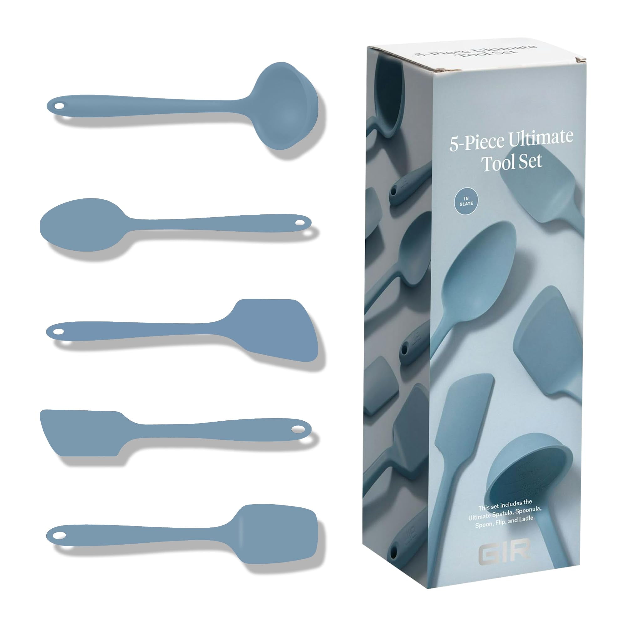 GIR: Get It Right 5-Piece Silicone Ultimate Kitchen utensils set ...