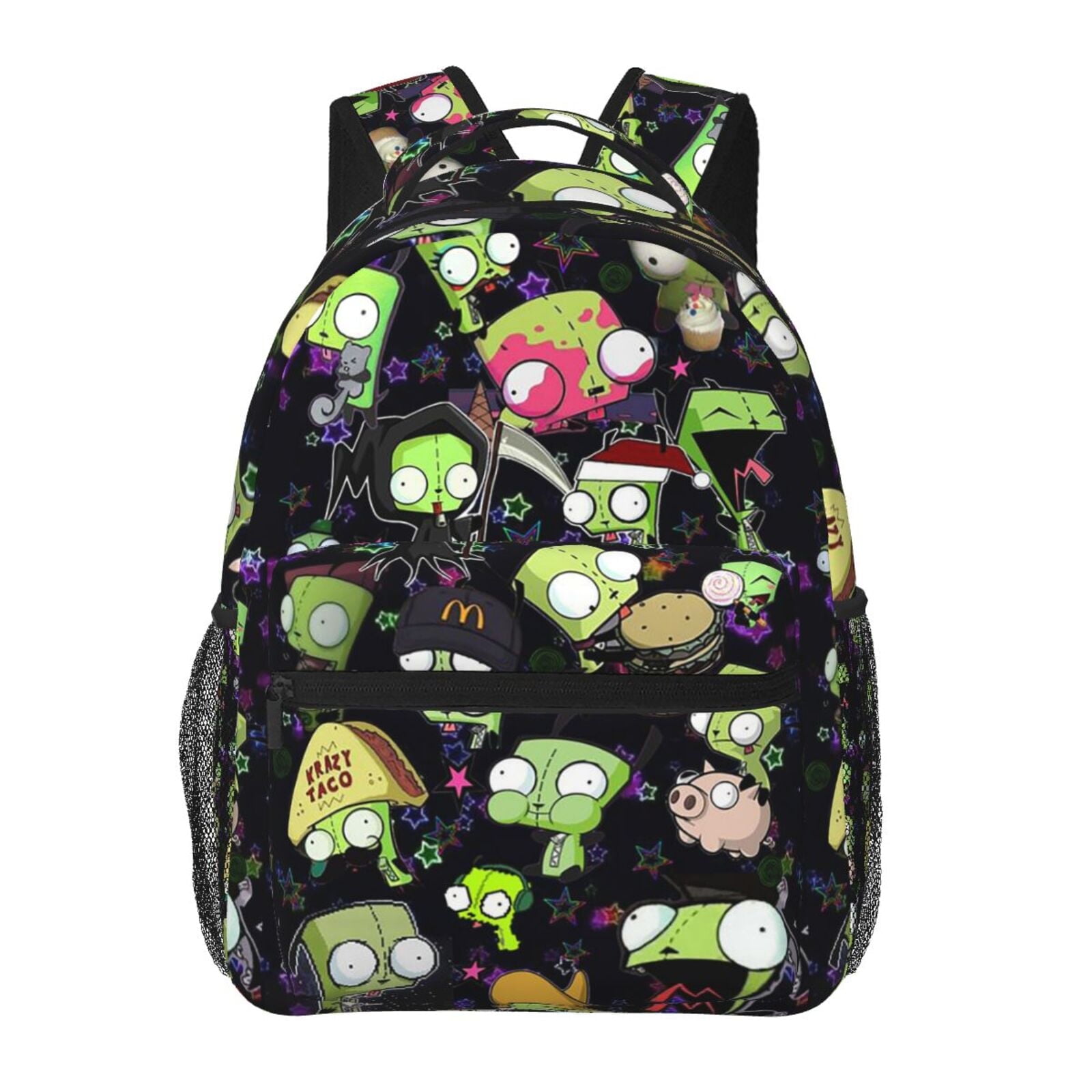 GIR Invader Zim Backpacks Invader Anime Zim Adjustable Laptop Backpack ...