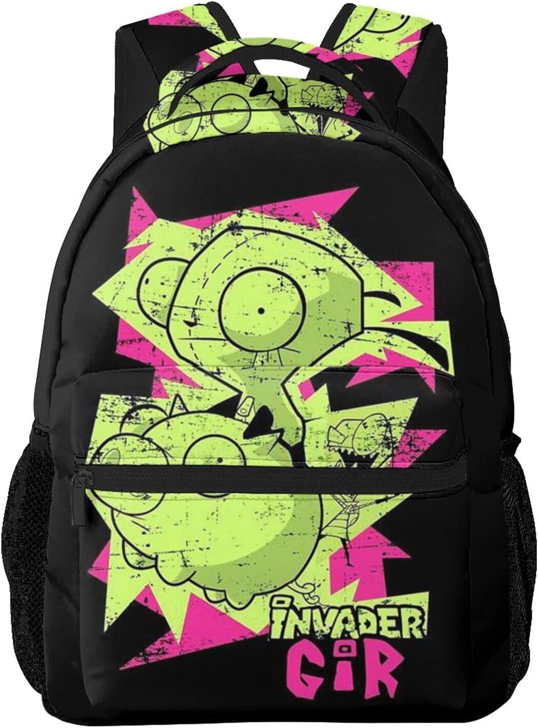 GIR Invader Zim Casual Backpack Invader Cartoon_Zim Unisex High ...