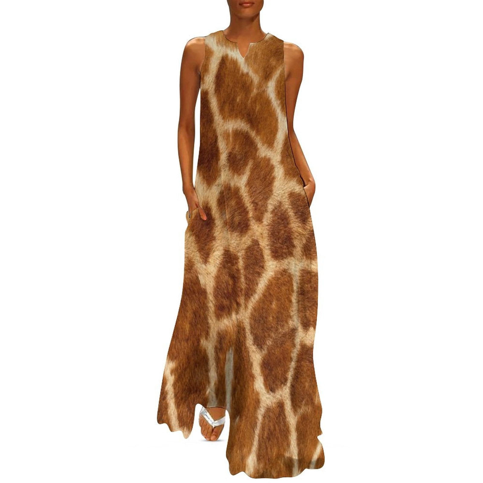 GIRAFFE SKIN Long Dress Dresses for wedding party prom dresses birthday ...