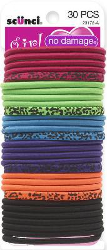 GIRL ELASTICS NEON 30PK - Walmart.com