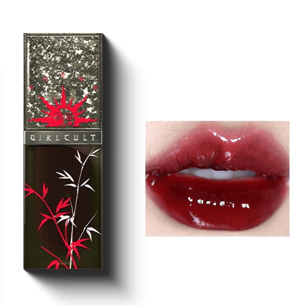 GIRLCULT Liquid Lipstick, Lip Gloss Mirror Series, Hydrating Lipstick Makeup with Essential Oil ...