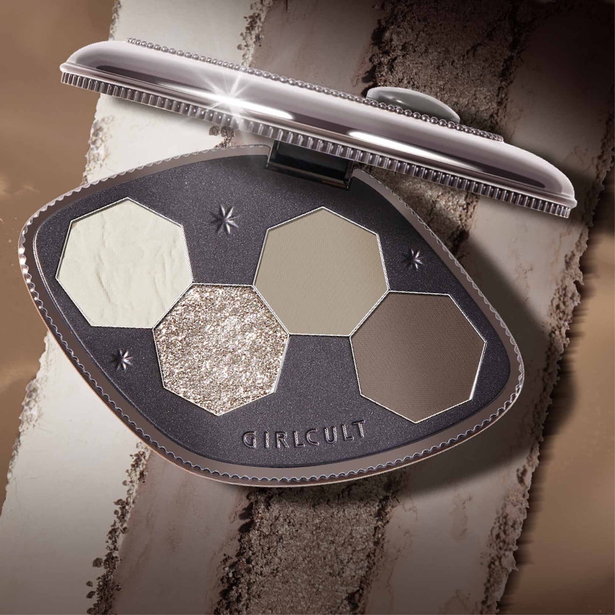 GIRLCULT Quad Eyeshadow Palette Hallucination Series Long Lasting Matte ...