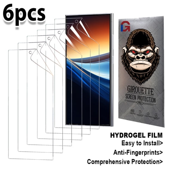 GIROUETTE [6 Packs] Screen Protector for Samsung Galaxy S24,GalaxyS24 ...