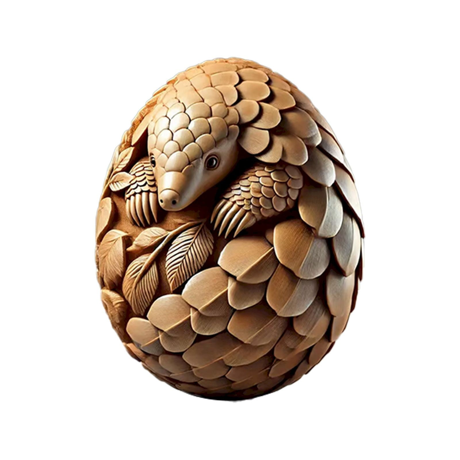 GIUHUIZ Animal Easter Carving Craft Egg Easter Carved Eggs With Of Owl Squirrel Monkey Sloth ...