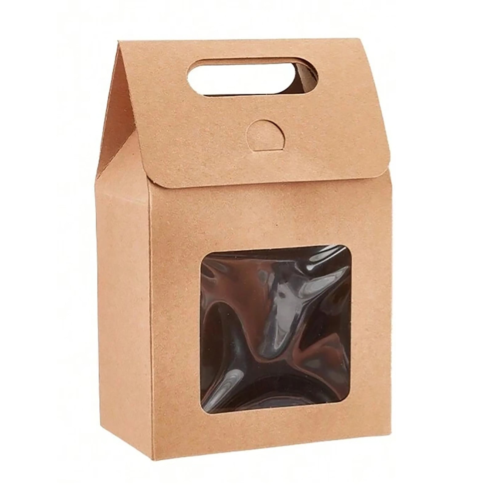 GIUHUIZ Clearance! GoodiesBoxes Gift Boxes Gable Candy TreatBoxes Kraft ...