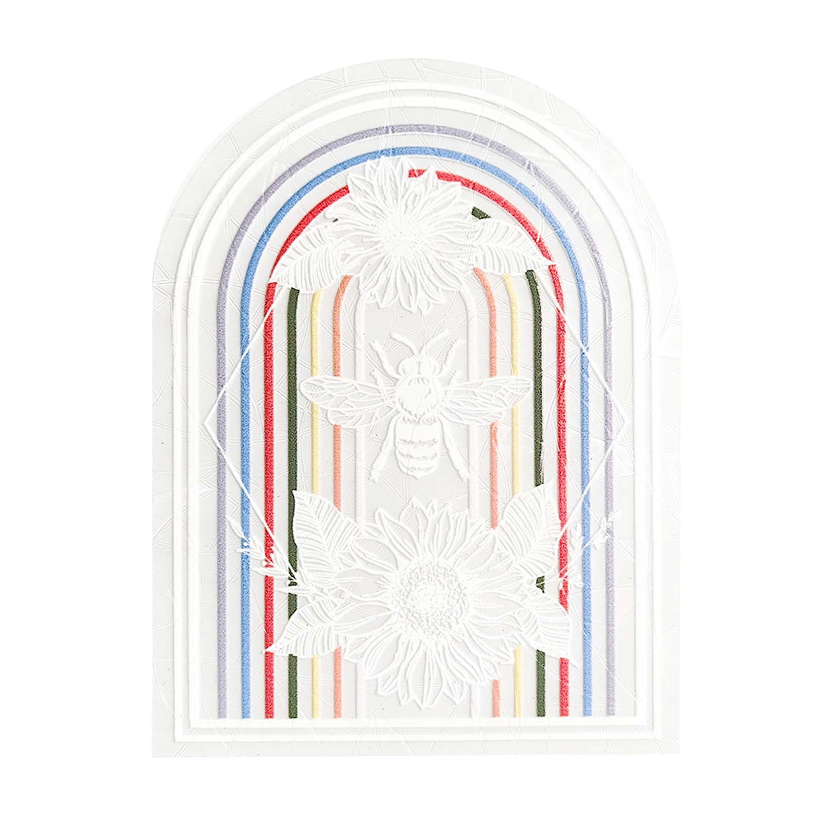 GIUHUIZ Colorful Suncatcher Rainbow Static Glass Sticker PVC Anti ...