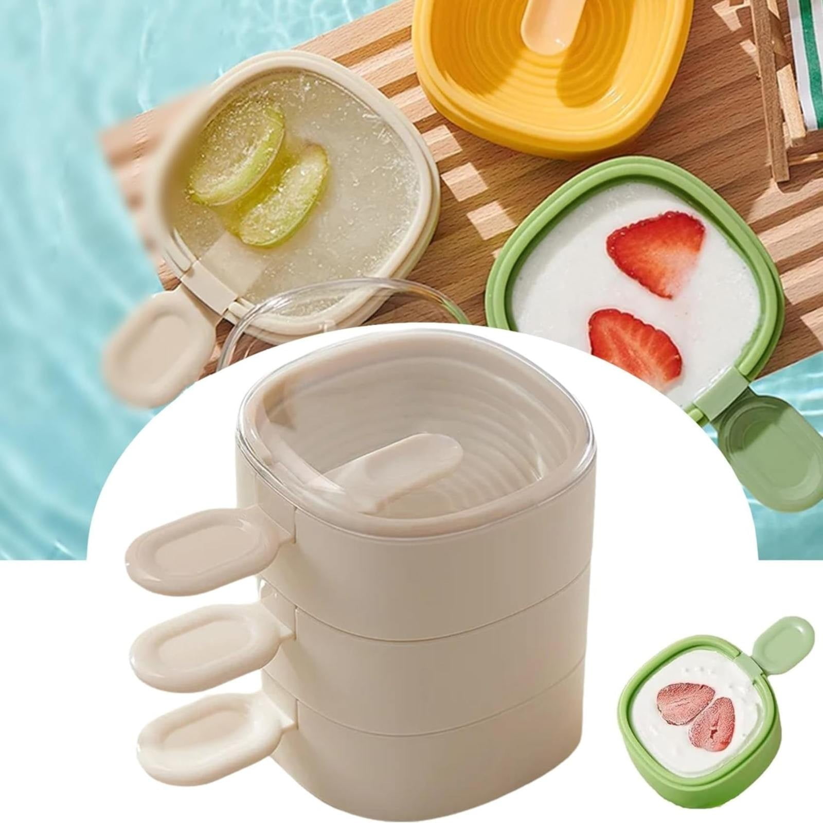 GIUHUIZ Creative Multi Layer Ice Cat Mould Multi Layer Mould Reusable ...