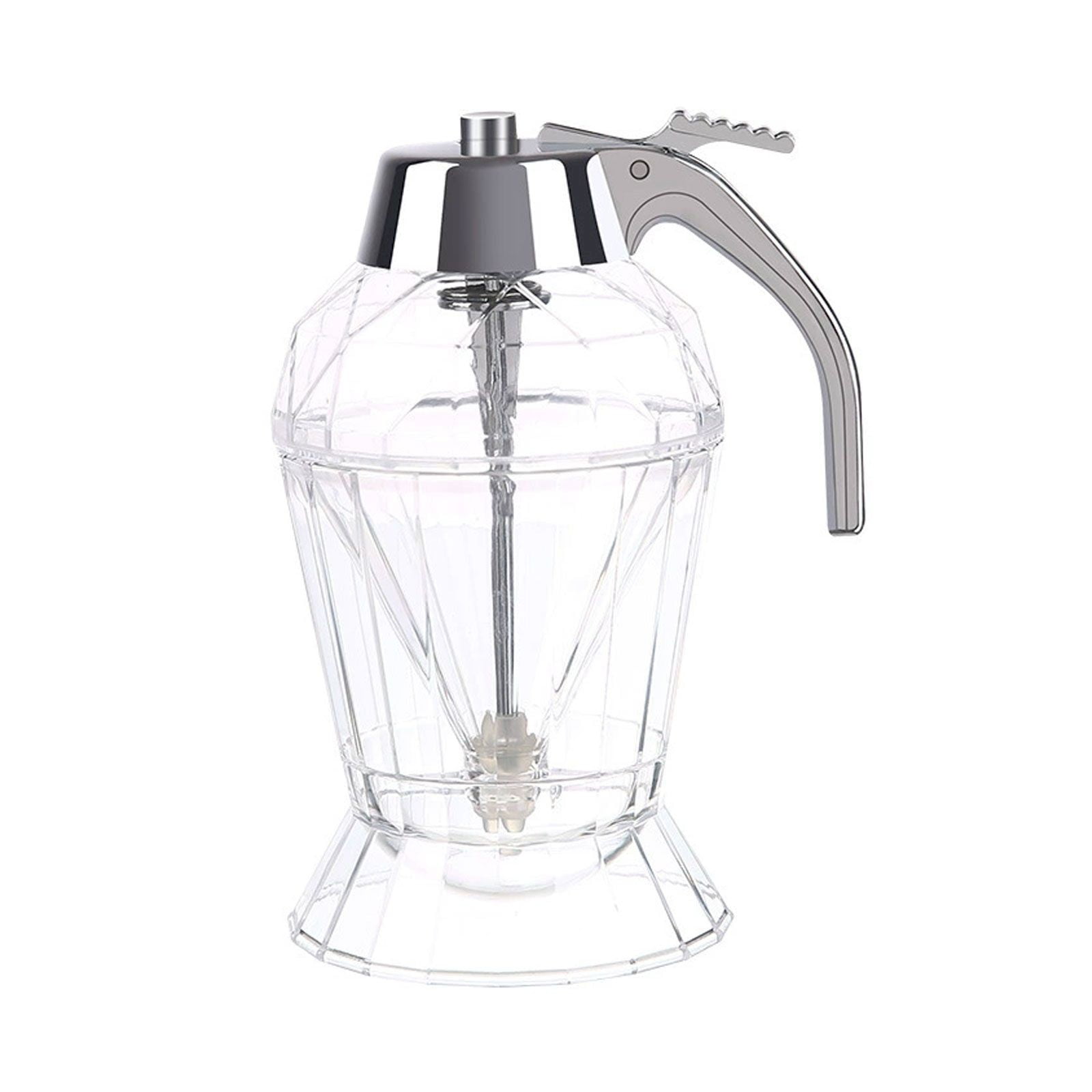 GIUHUIZ Dispenser No Drip Maple Syrup Dispenser Jar With Stand ...
