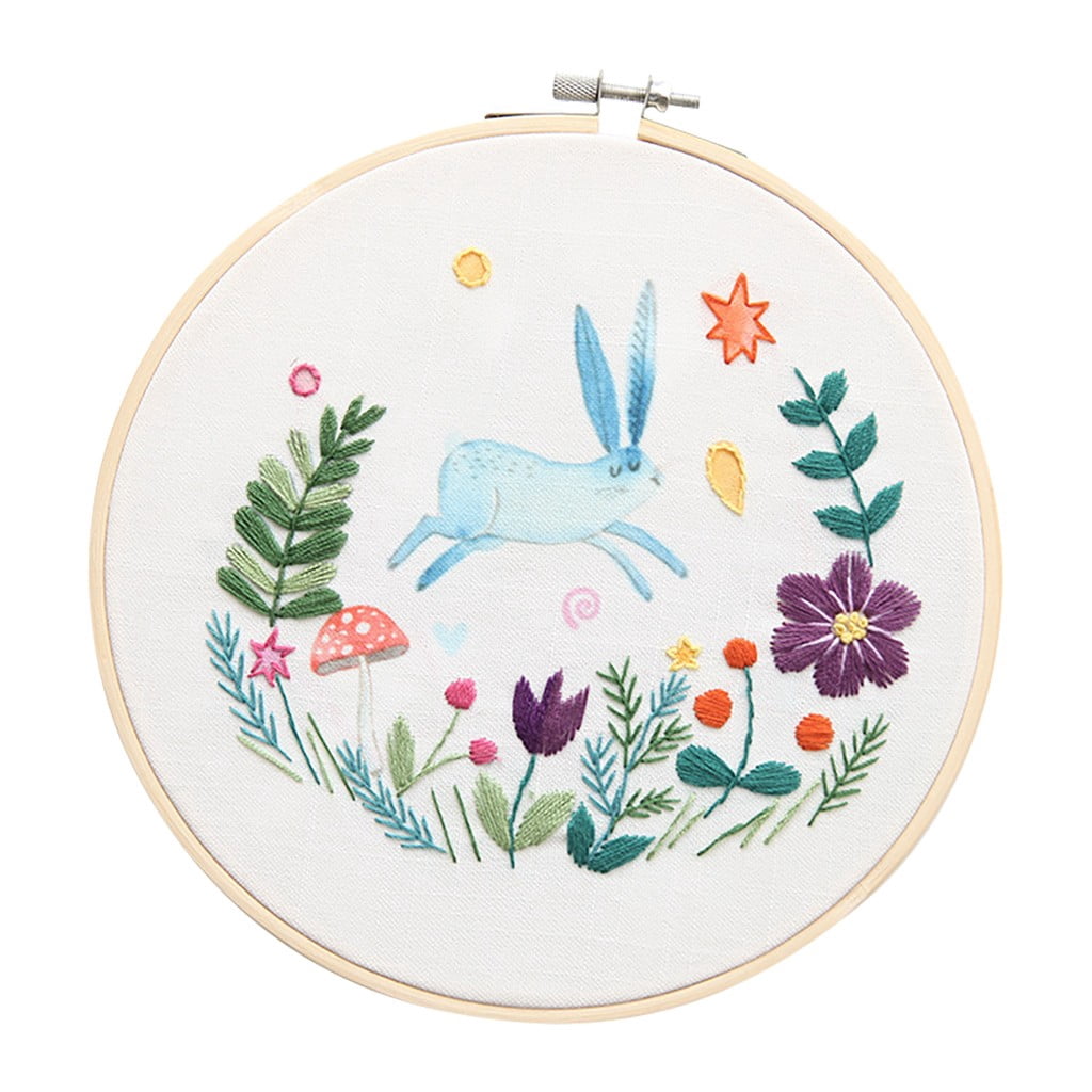 GIUHUIZ Full Range of Embroidery Cross Stitch Stamped Embroidery Cloth ...