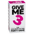 GIVE ME 3 - Hilarious Conversation Starter Party Game - Fast Paced Card ...
