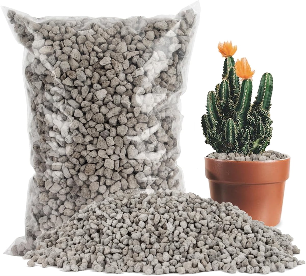 GIXUSIL 0.5 LB Garden Natural Pumice Rock, Pure Pumice Rock, Soil ...