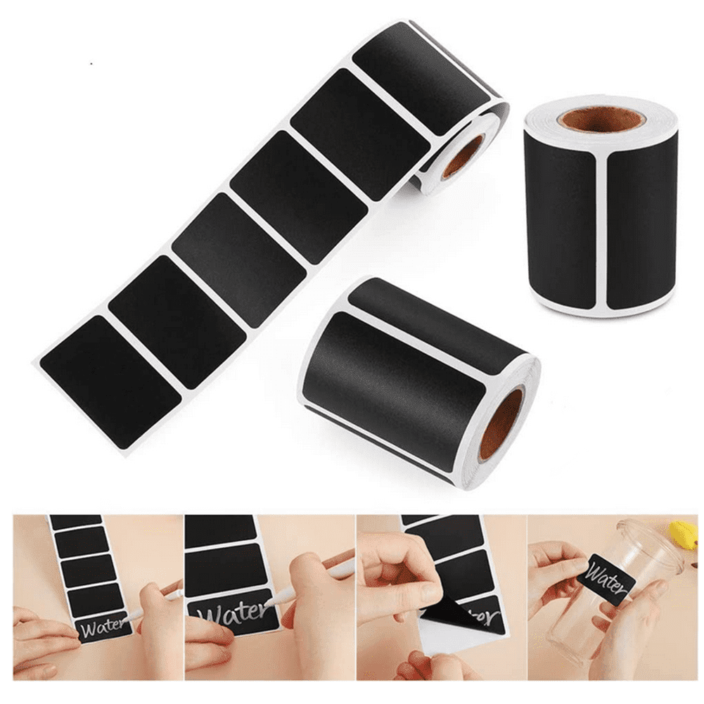 GIXUSIL 150Pcs Premium Chalkboard Labels - Dishwasher Safe Chalk Board ...