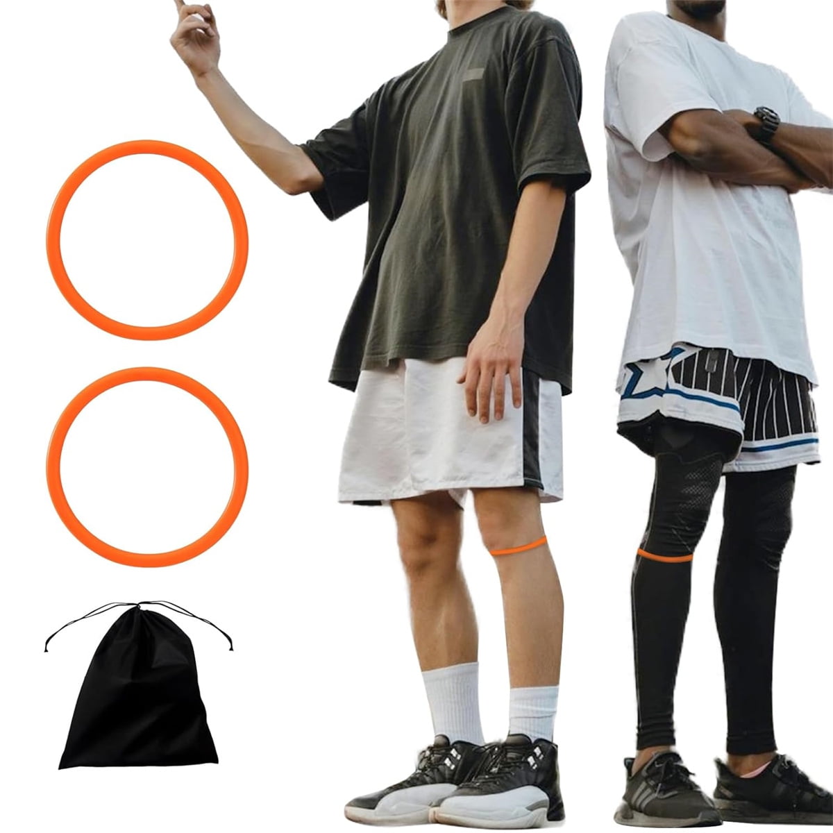 GIXUSIL 2 Pcs 2.95" Patellar Tendon Knee Bands, High Compression ...