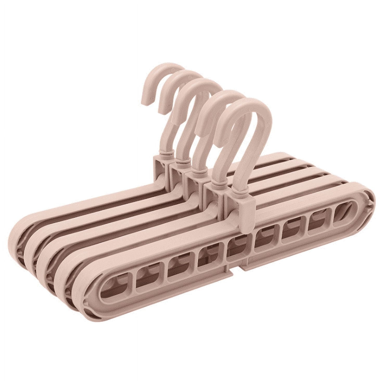 GIXUSIL Closet Organizers and Storage,5 Pack Hangers for Closet ...