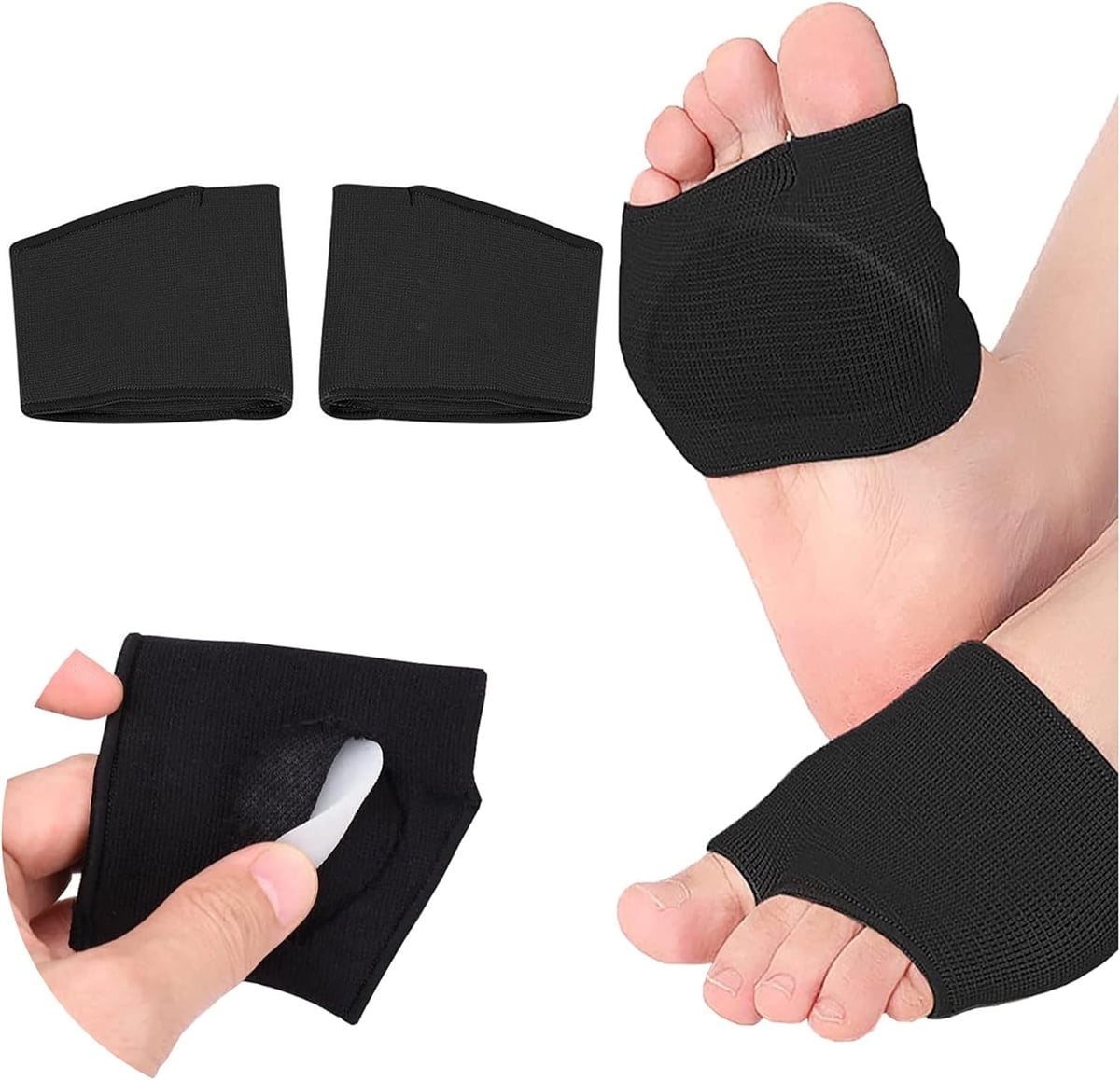 GIXUSIL Forefoot Pad Bunion Corrector Big Toe Separator, Ball of Foot ...