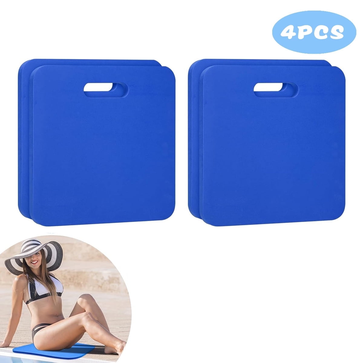 GIXUSIL Portable Stadium Bleacher Seat Pad, 4 Pack Hard & Strong Heat ...