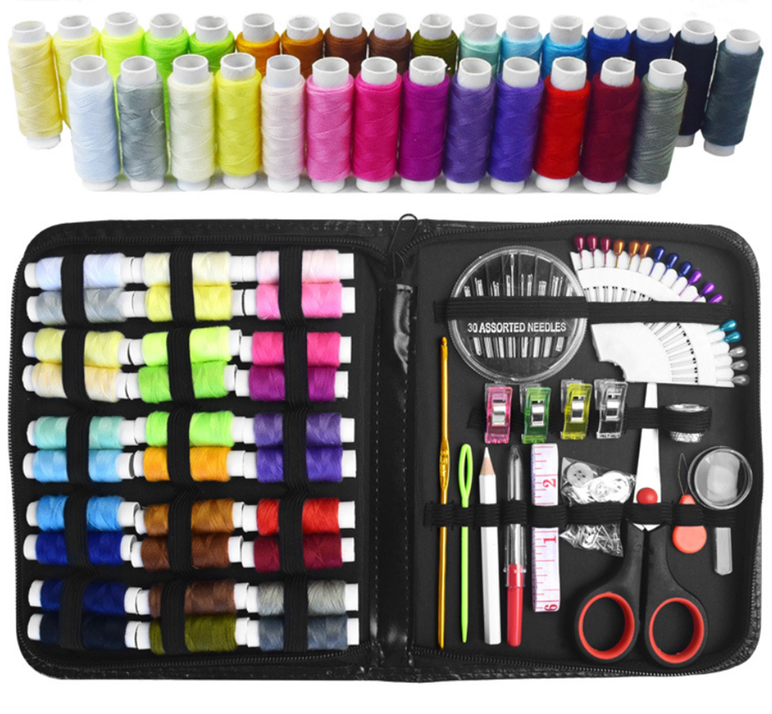 GIXUSIL Sewing Kit for Adults and Kids Threads Beginners Sewing ...