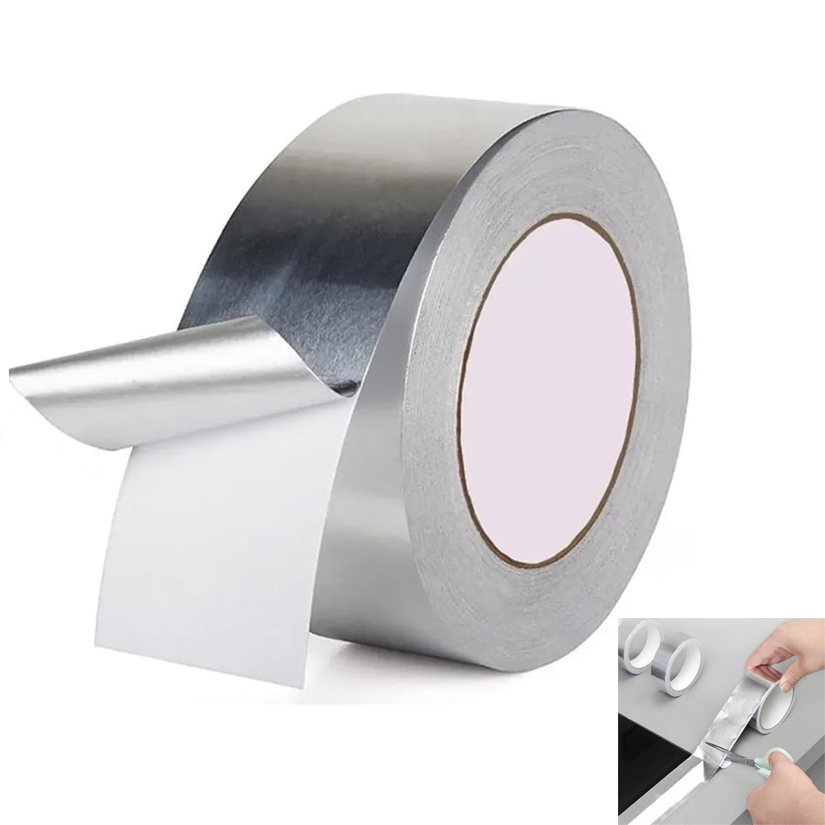GIXUSIL Silver Beautiful Seam Foil Sticker for Kitchen Stove Pipeline ...