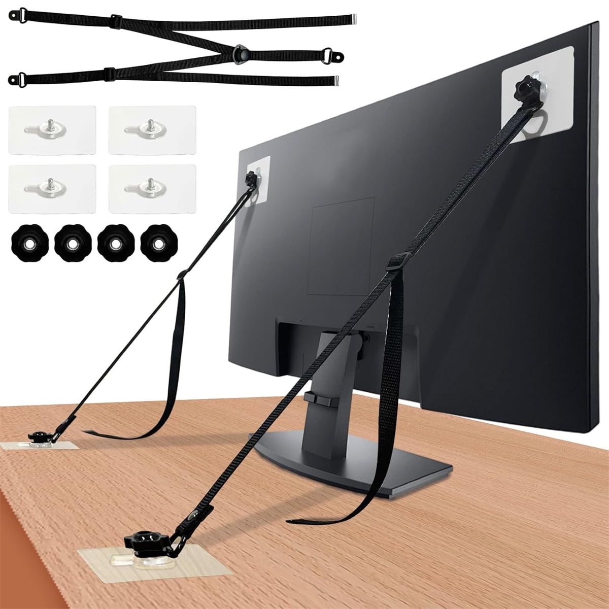 GIXUSIL TV and Furniture Anti Tip Straps, Safety Furniture Wall Anchors ...