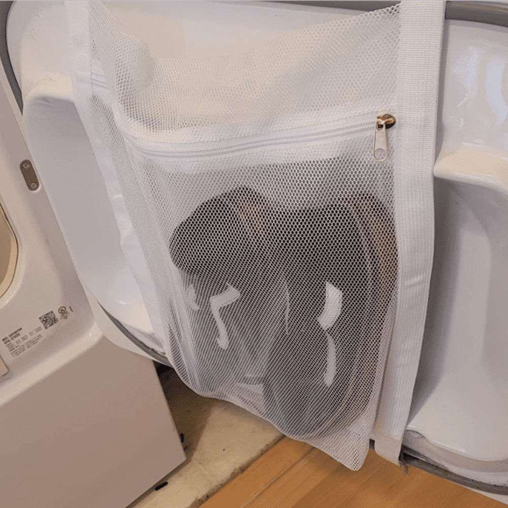 GIXUSIL White Sneaker Dryering & Washing Machine Bag, Dryer for Shoes ...