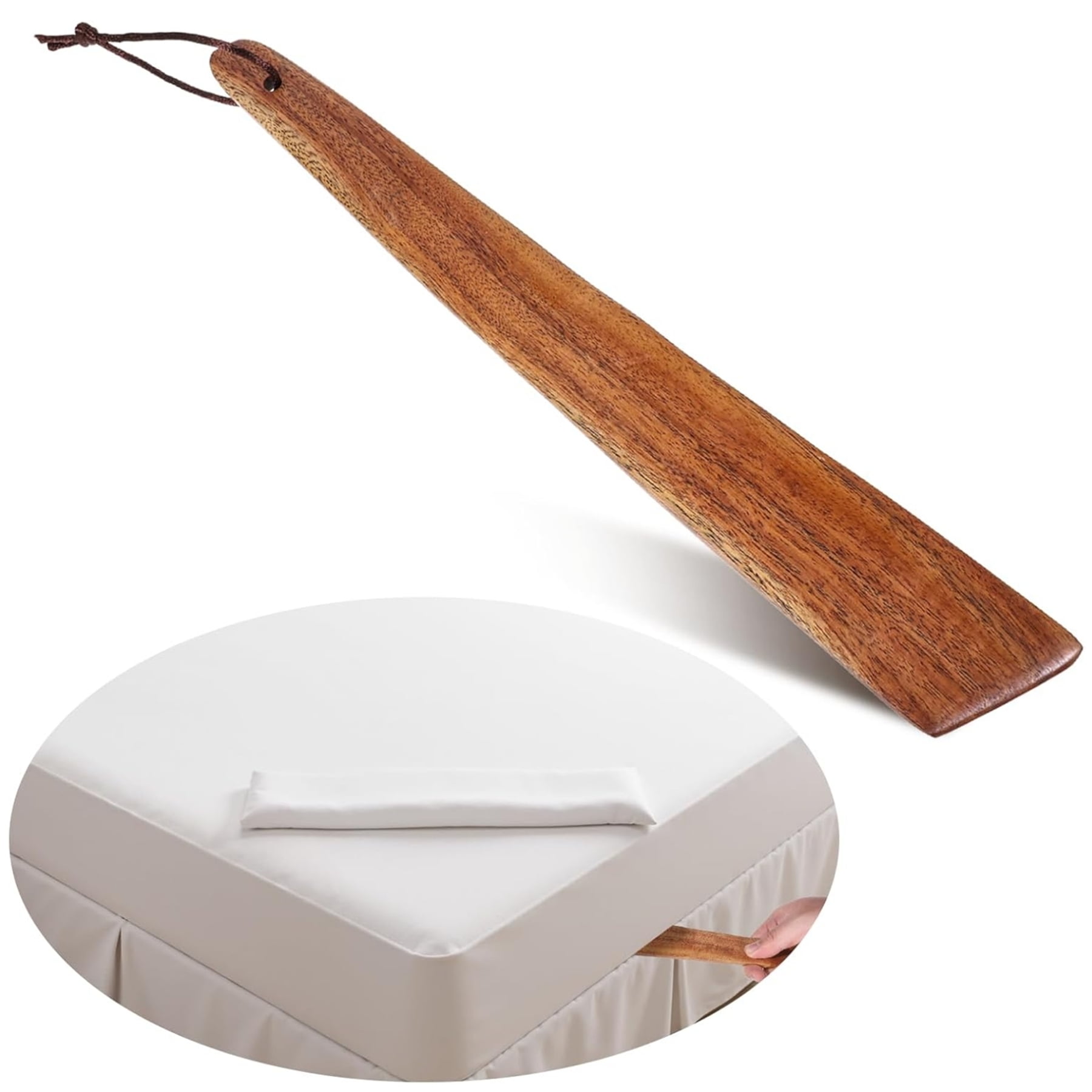 GIXUSIL Wooden Mattress Lifter Tool Sheet Tucker Tool Wooden Bed Making ...