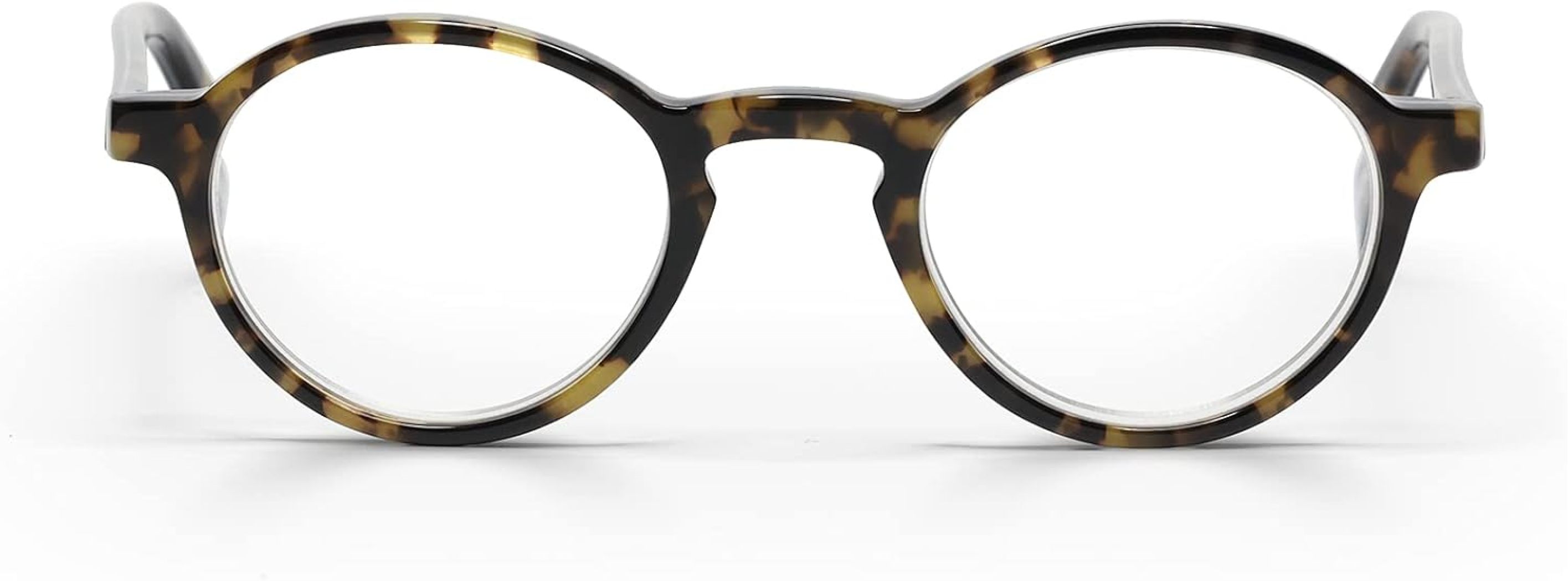 GJPF - Board Stiff (Narrow) | Premium Reading Glasses for Men and Women | Round Frame for Narrow ...
