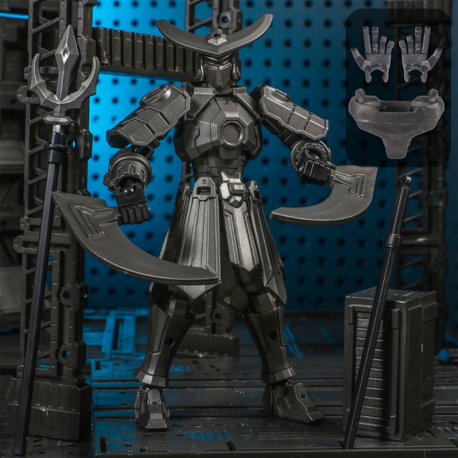 GJPRXCx 2024 New Assembly Completed-Dummy Robot Action Figure Set,3D ...