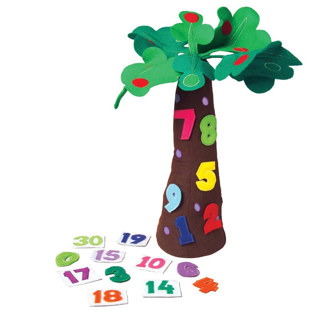 GJSP 20" H. Freestanding Fabric Tree & Number Props for "Chicka Chicka ...