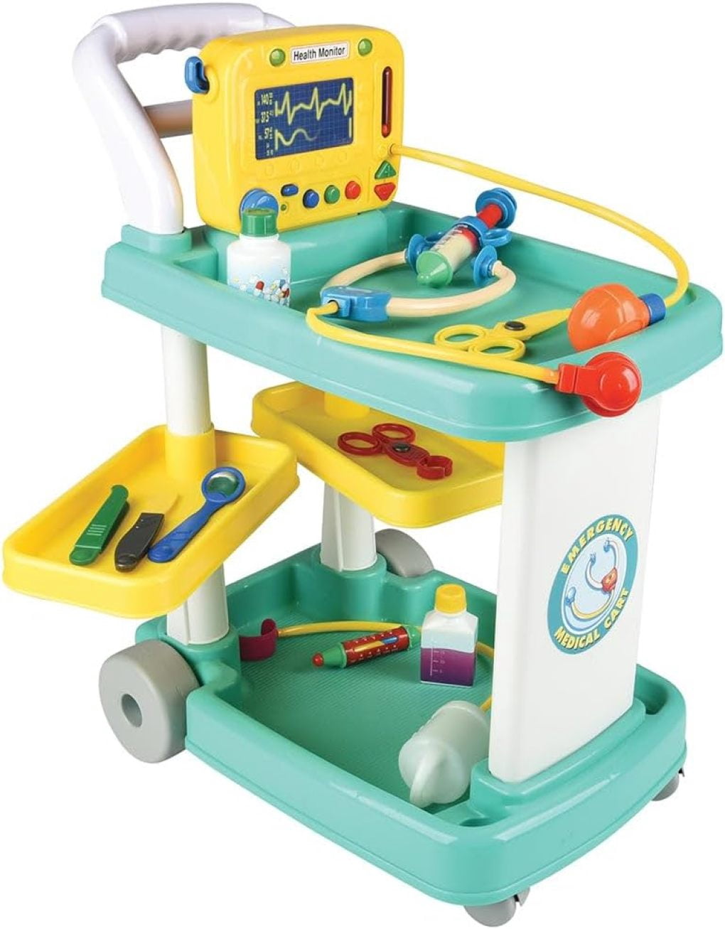 GJSP Deluxe Doctor Kit for Toddlers 3-5, Pretend Play Toy Medical ...