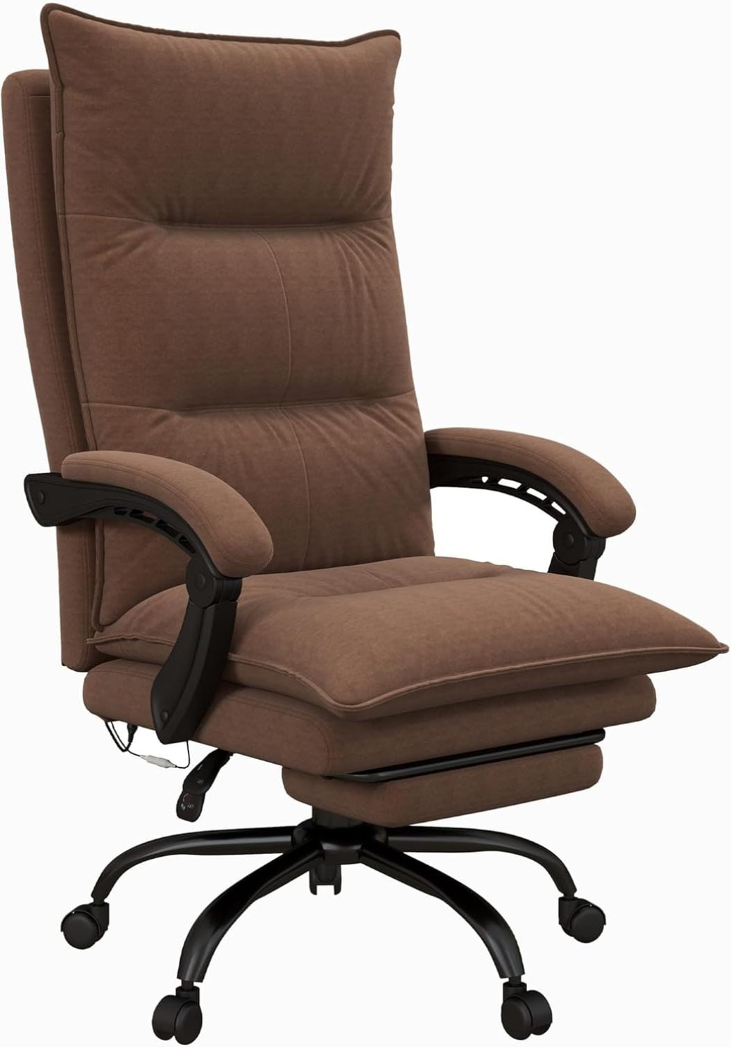 GJSP Executive Massage Office Chair with 6 Vibration Points, Microfiber ...