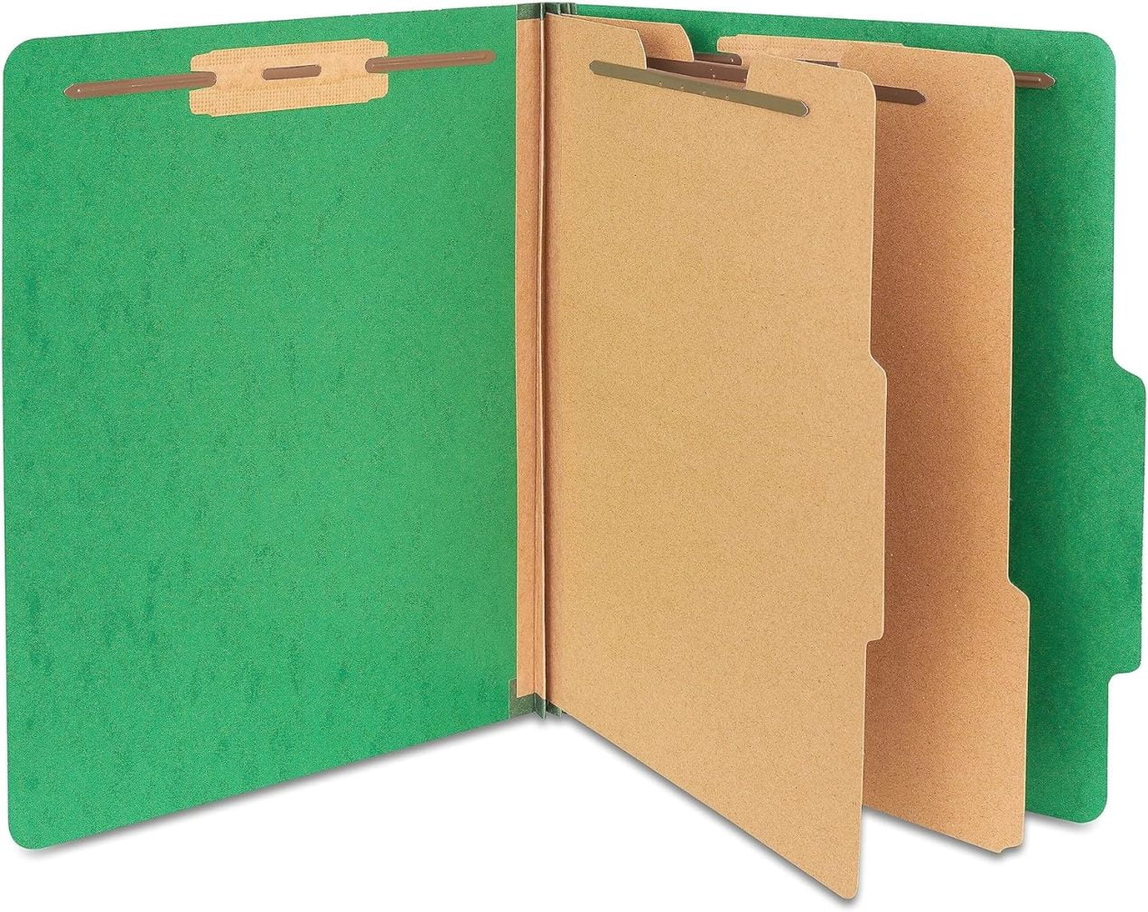 GJSP Moisture Resistant Classification Folder, 2-Dividers, 2.5-inch ...