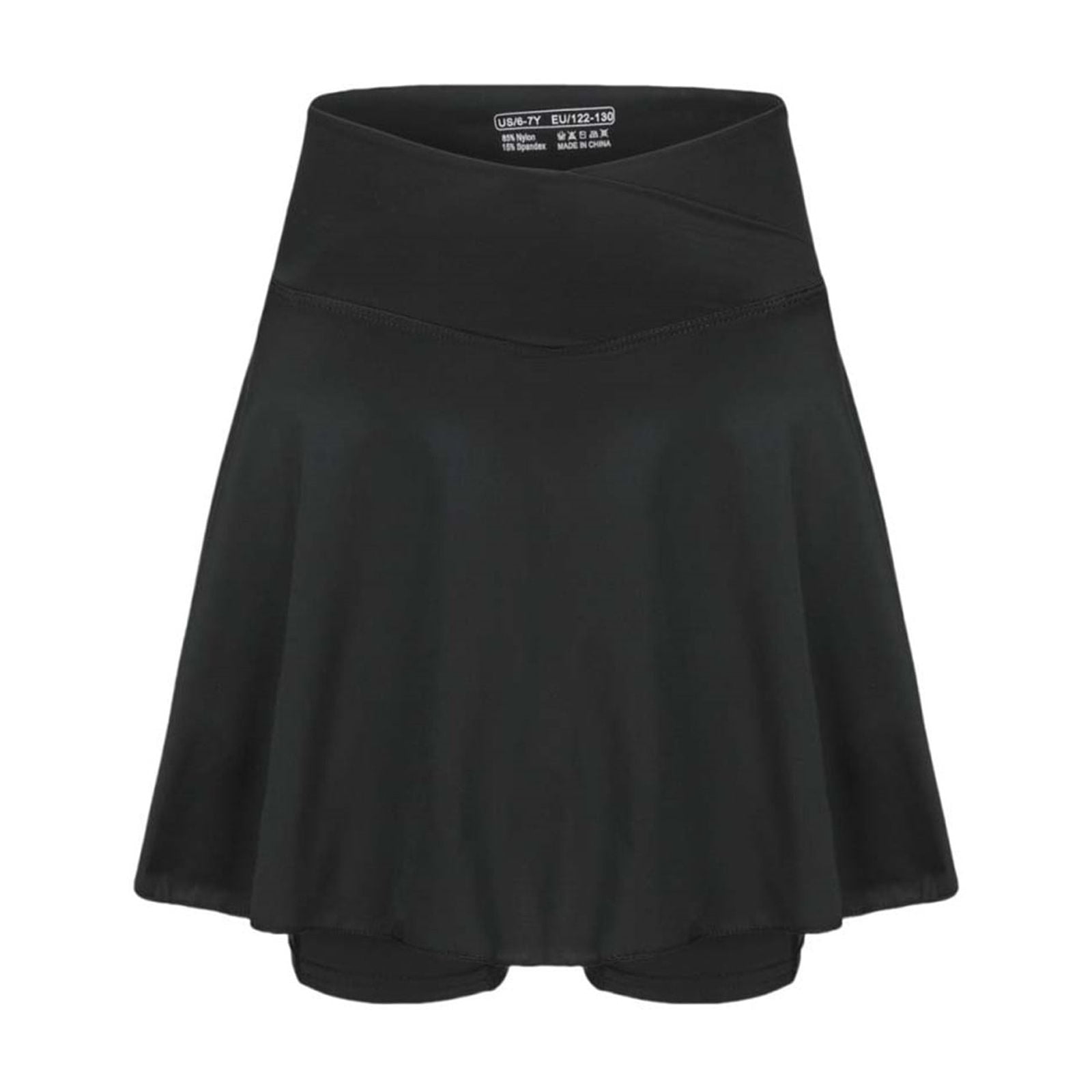 GJSYRH Girls Stretch Skort Dress For Outdoor Play And Casual Sports ...