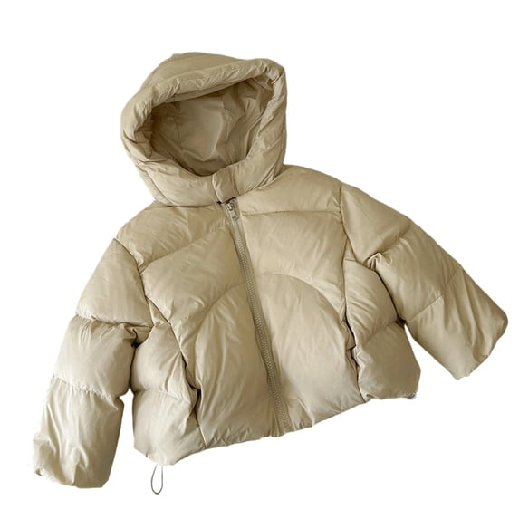 GJSYRH Girls Winter Down Jacket With Hood Warm Lightweight Windproof ...