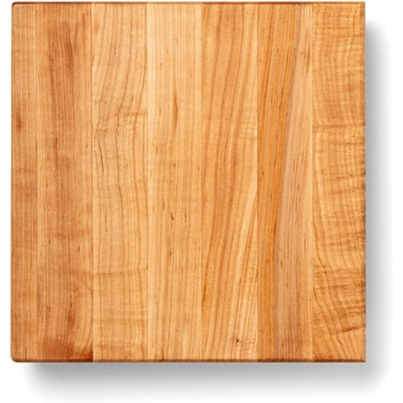 GJWL B Series Square Wooden Maple Cutting Board 12”x12” – 1.5” Thick, 6 ...