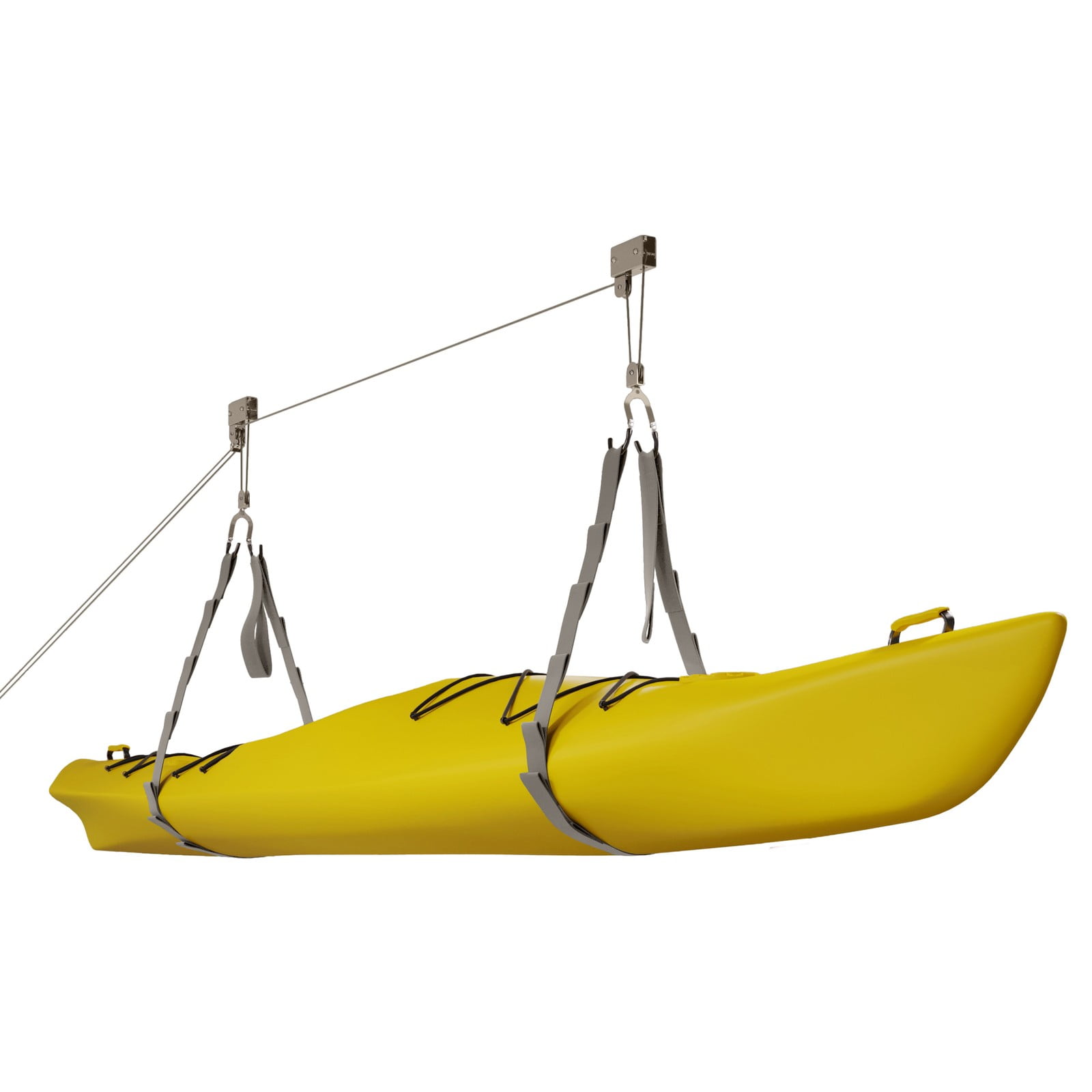 GJWL Kayak Hoist Lift & Canoe Hoists 125 lb Capacity – Gray Garage ...