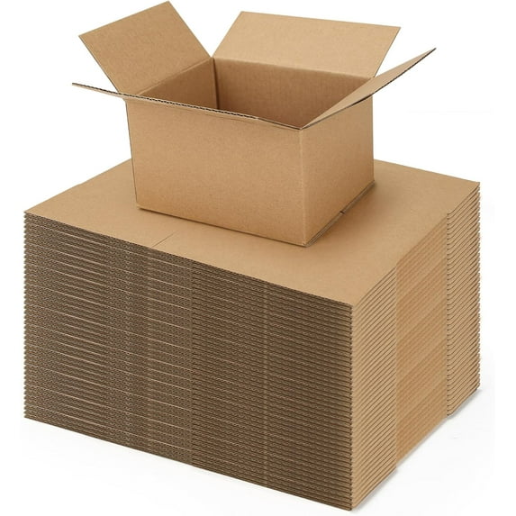 GJWL Shipping Boxes Mailers 5x4x3 inches Corrugated Cardboard Small ...