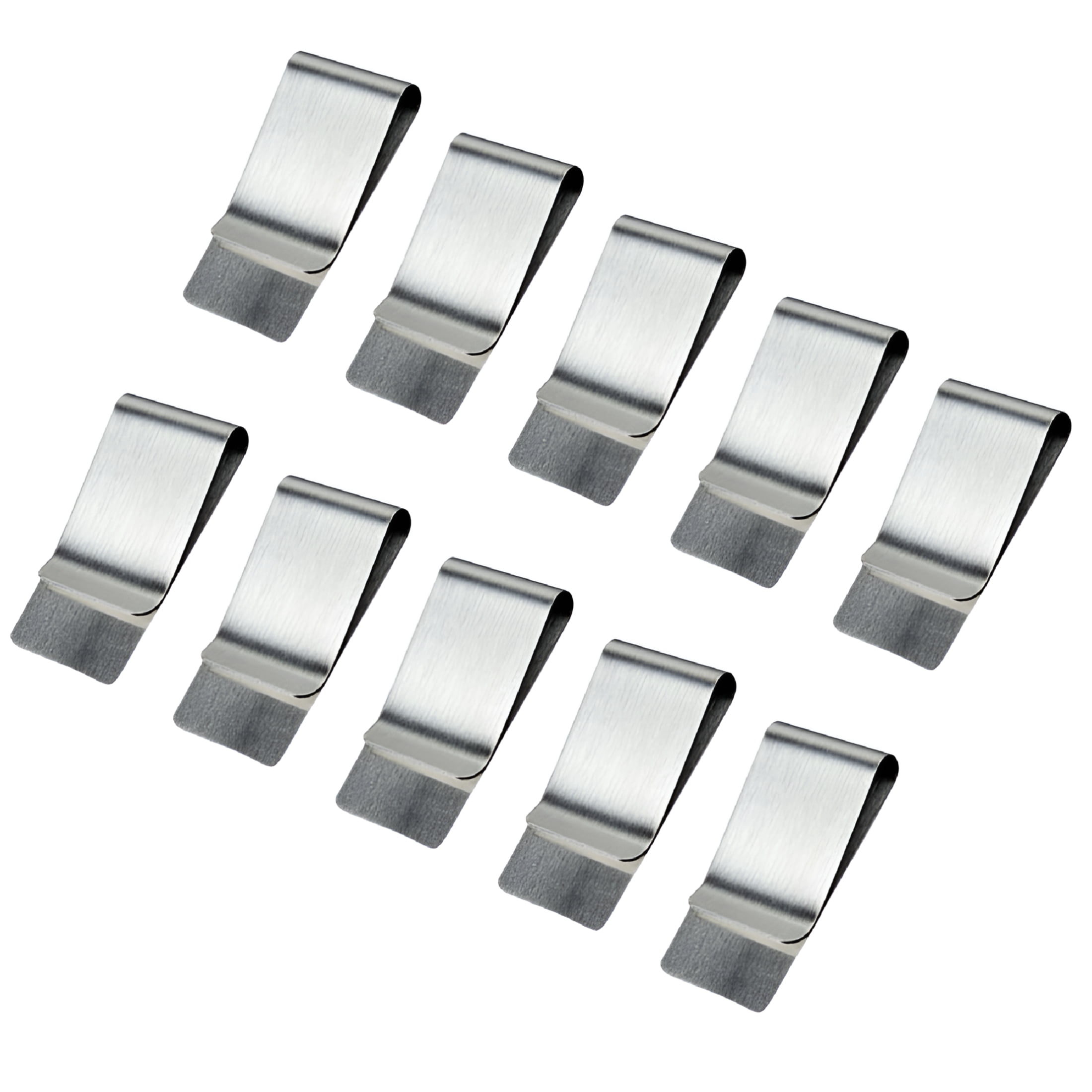 GJX 10 Pcs Vertical Money Clip Home Office Money Clip Mens Money Clips ...