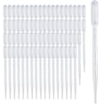 GJX 100 Pcs 3Ml Pipettes Dropper-Disposable Plastic Dropper Pipette for ...
