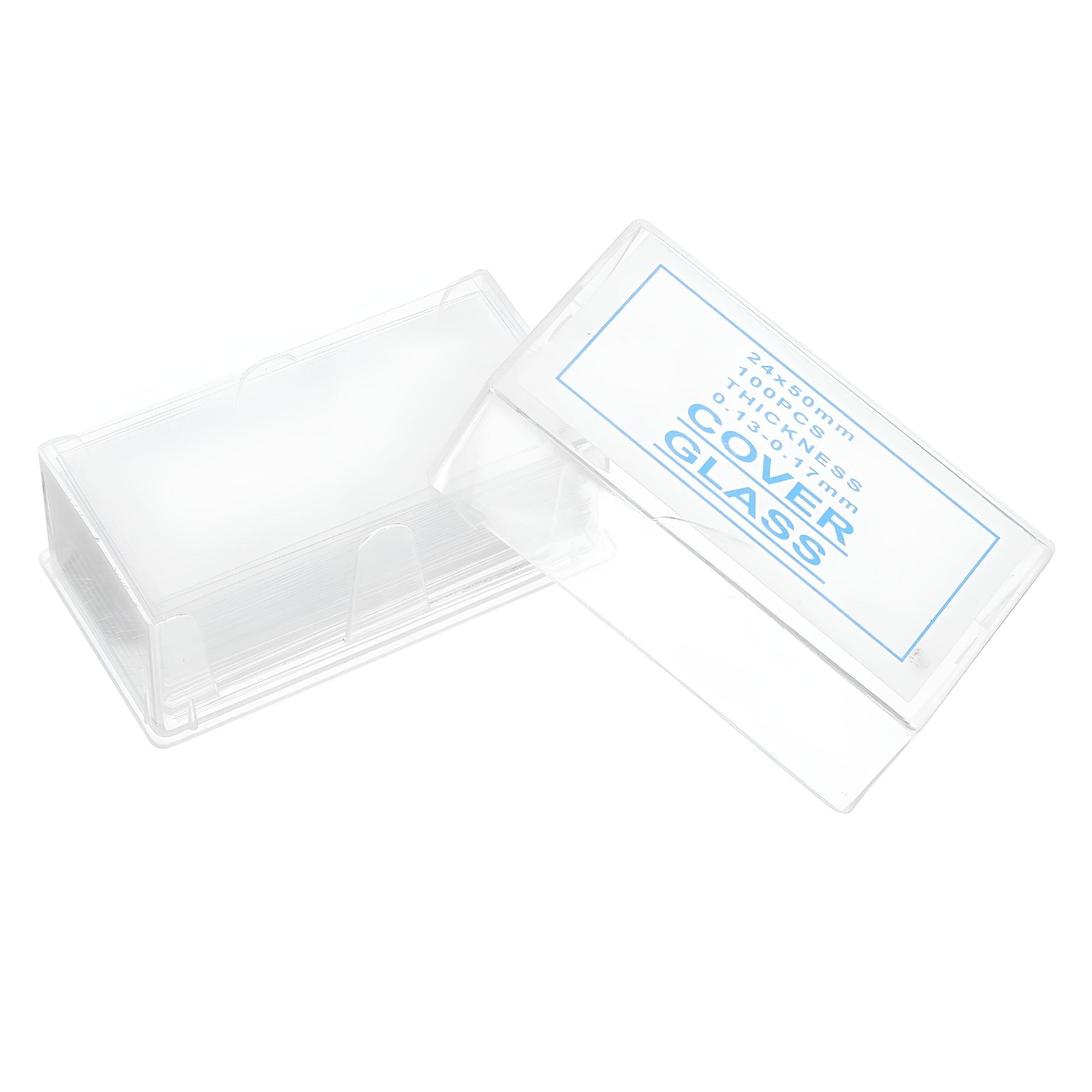 GJX 100pcs Glass Microscope Slides Aquatic Specimens Microscope Slides ...
