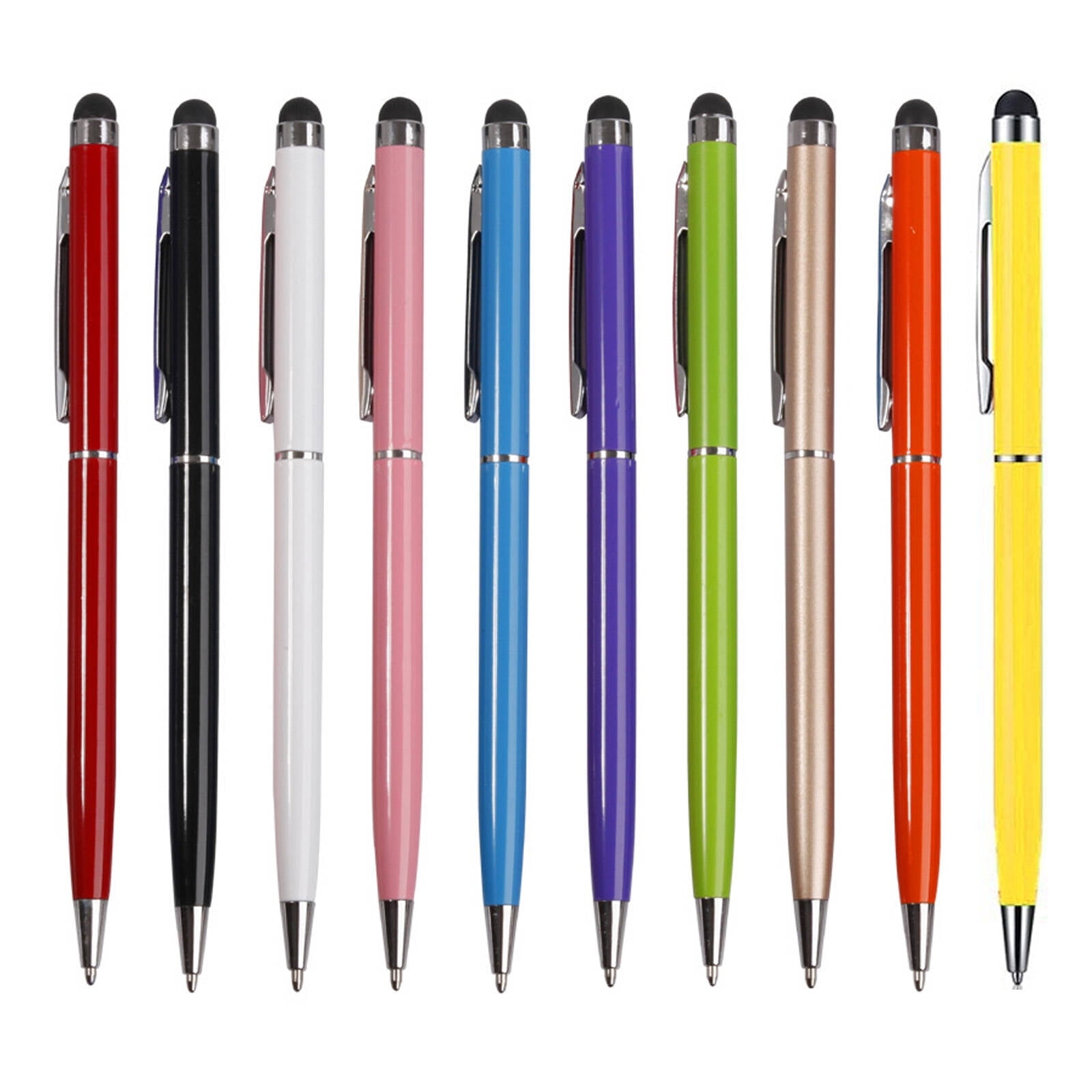 GJX 10Pcs Pen for Ipad Piano - Painted Barrel Tablet Pen Soft Rubber ...